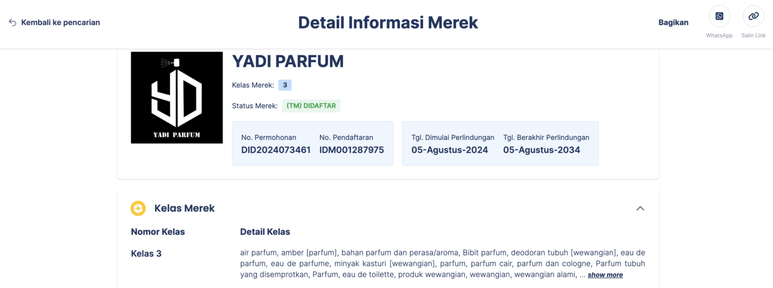 10+ Contoh Logo Brand Parfum Terdaftar, Bisa Jadi Referensi