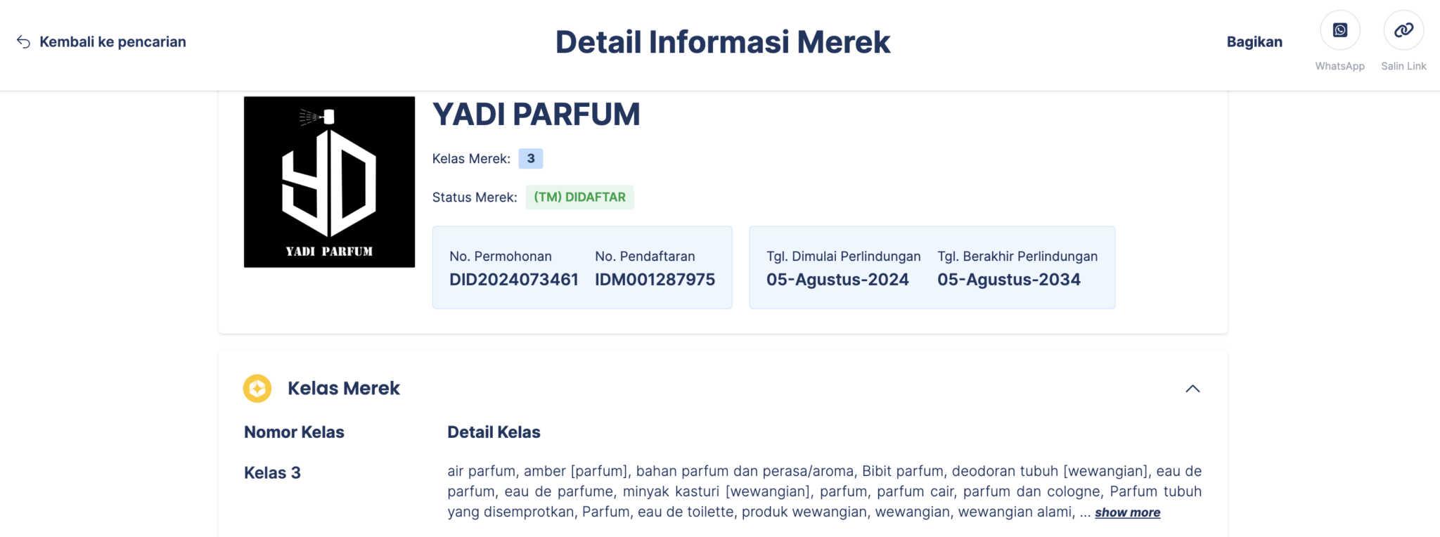 10+ Contoh Logo Brand Parfum Terdaftar, Bisa Jadi Referensi