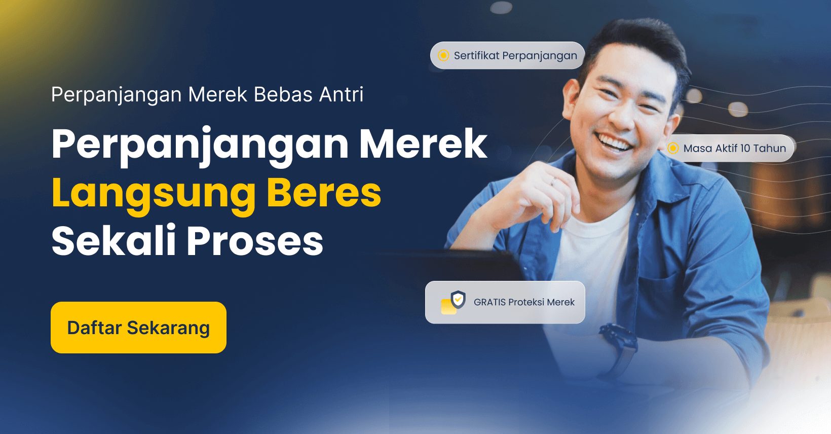 Perpanjangan Merek Online - Langsung Beres Sekali Proses